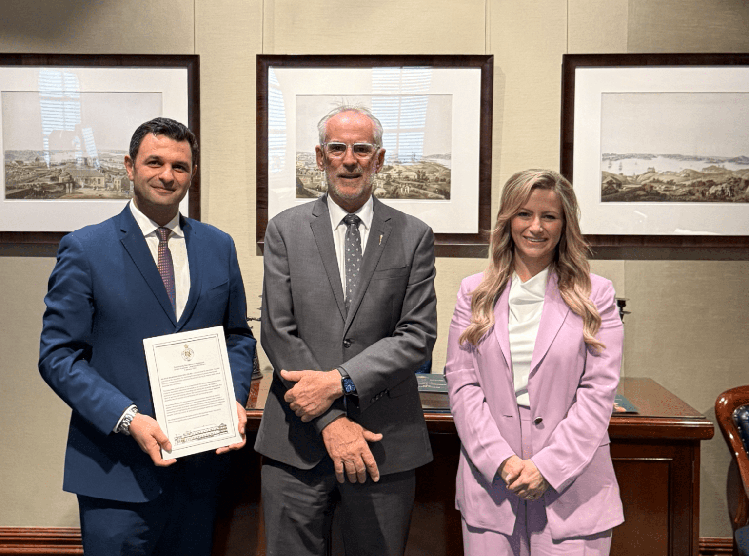 Jad Haber Recognised at NSW Parliament | My Guardian News