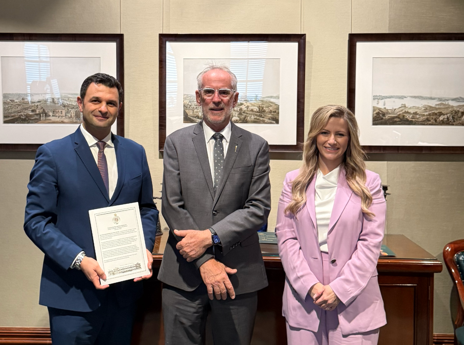 Jad Haber Recognised at NSW Parliament | My Guardian News