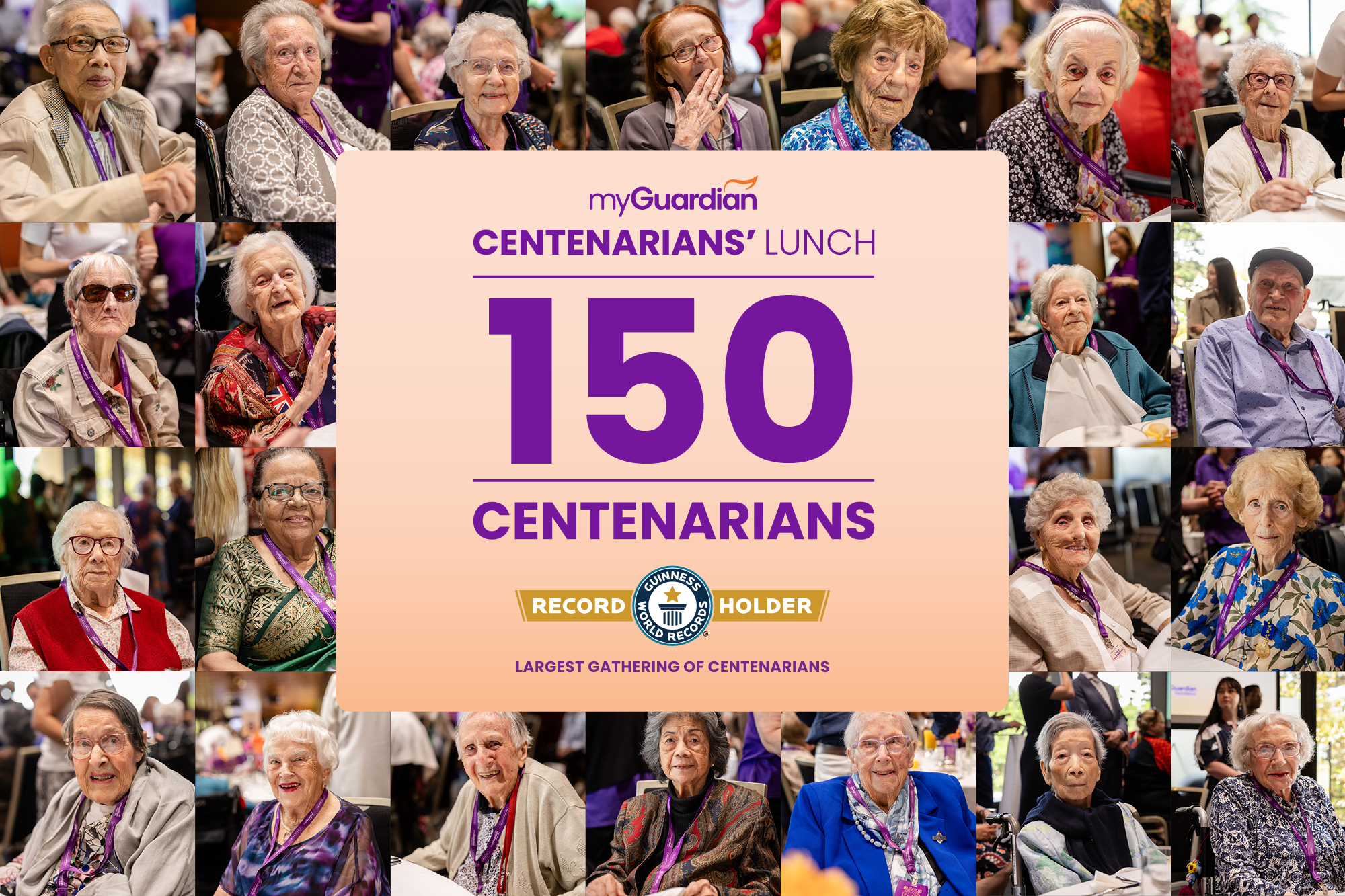Australia Breaks Guinness Record Honouring Centenarians